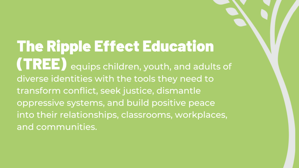 The Ripple Effect Education – A holistic approach to conflict resolution